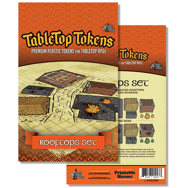 Tabletop Tokens for RPG Maps | Enterprize Comics Etc.