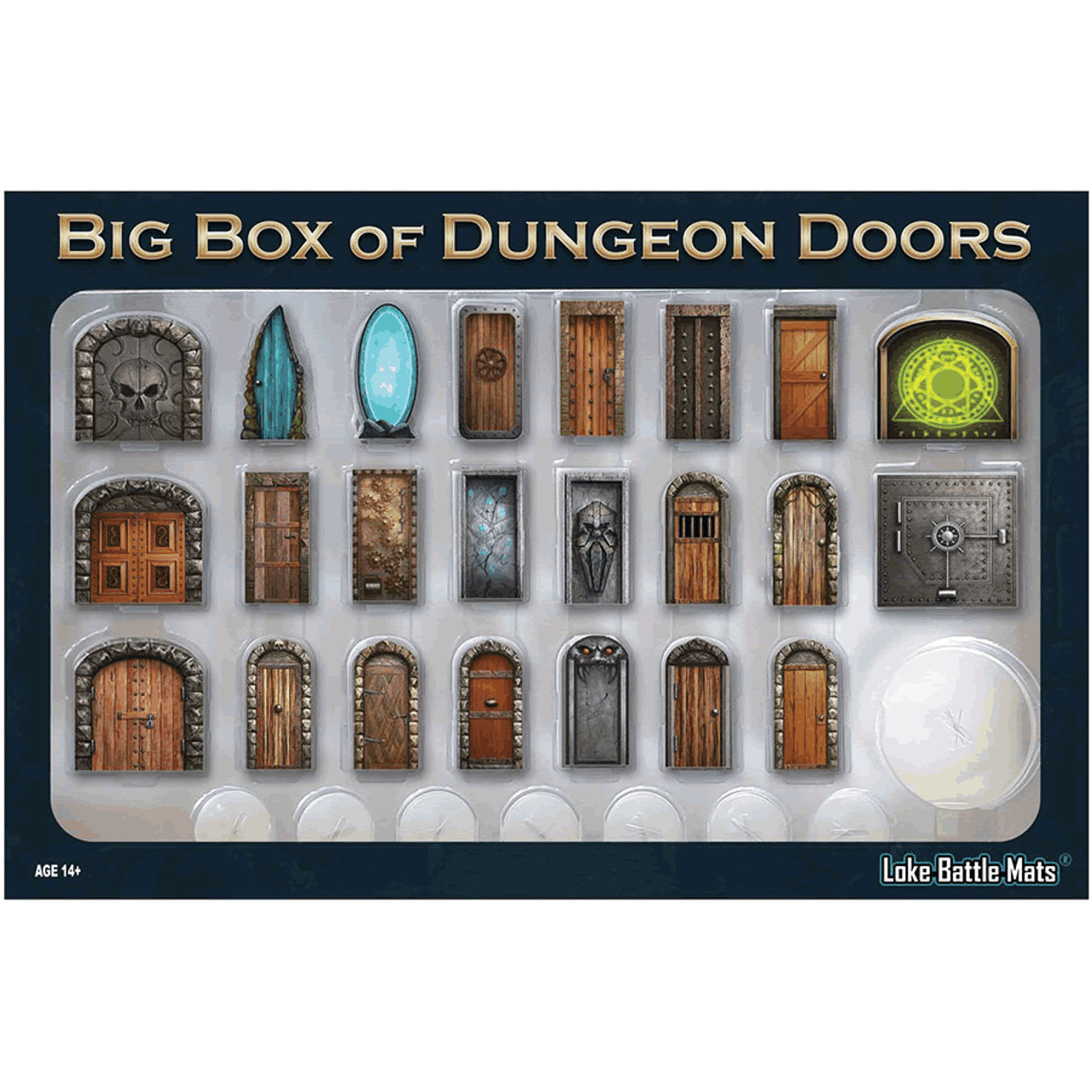 Loke Battle Map Big Box of Dungeon Doors | Enterprize Comics Etc.