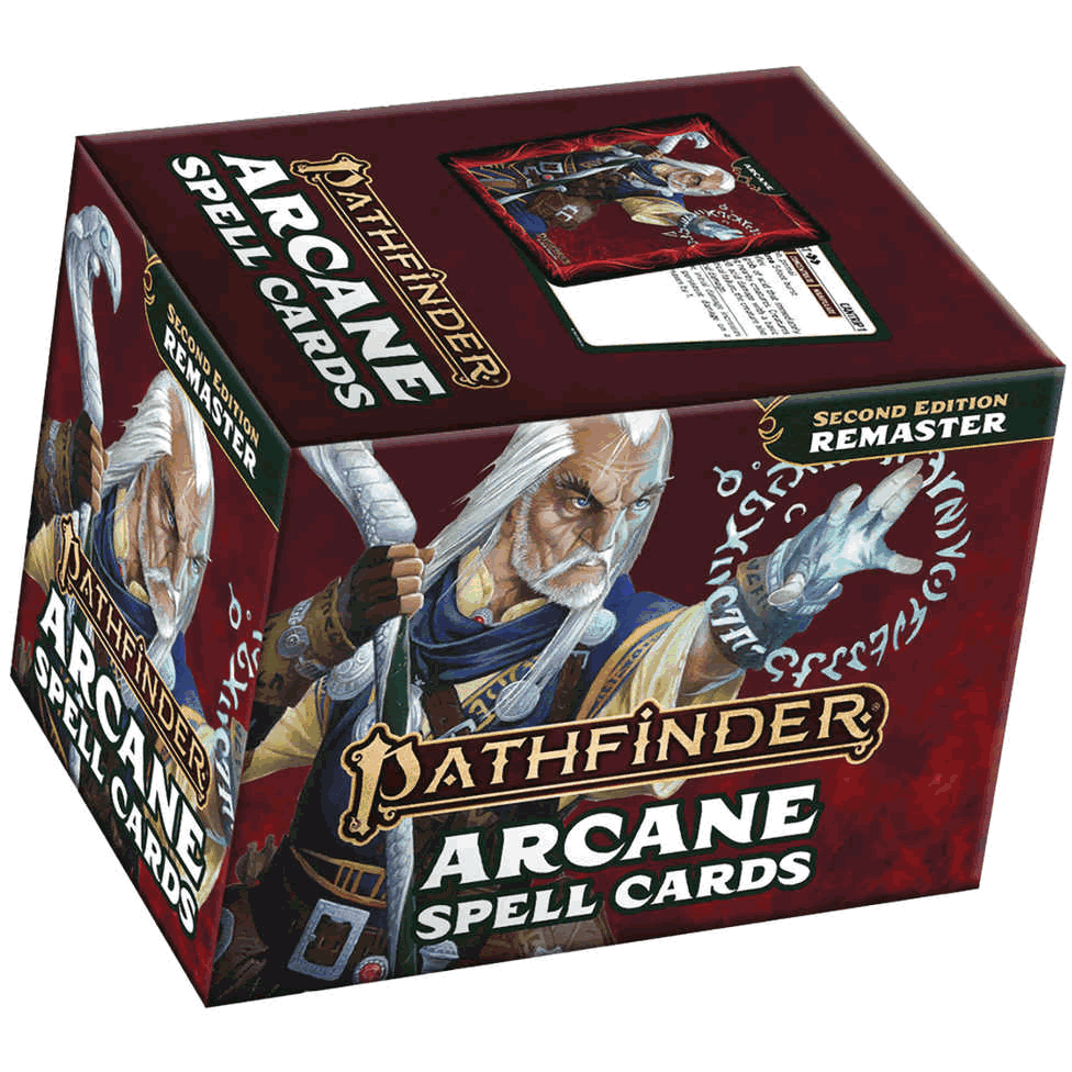 Pathfinder Spell Cards - Arcane (P2) (Remastered) | Enterprize Comics Etc.