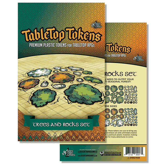 Tabletop Tokens for RPG Maps | Enterprize Comics Etc.