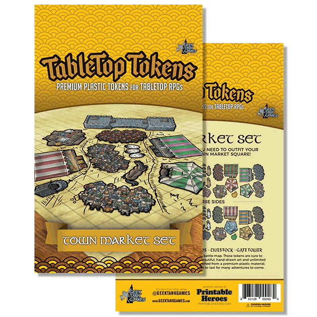 Tabletop Tokens for RPG Maps | Enterprize Comics Etc.
