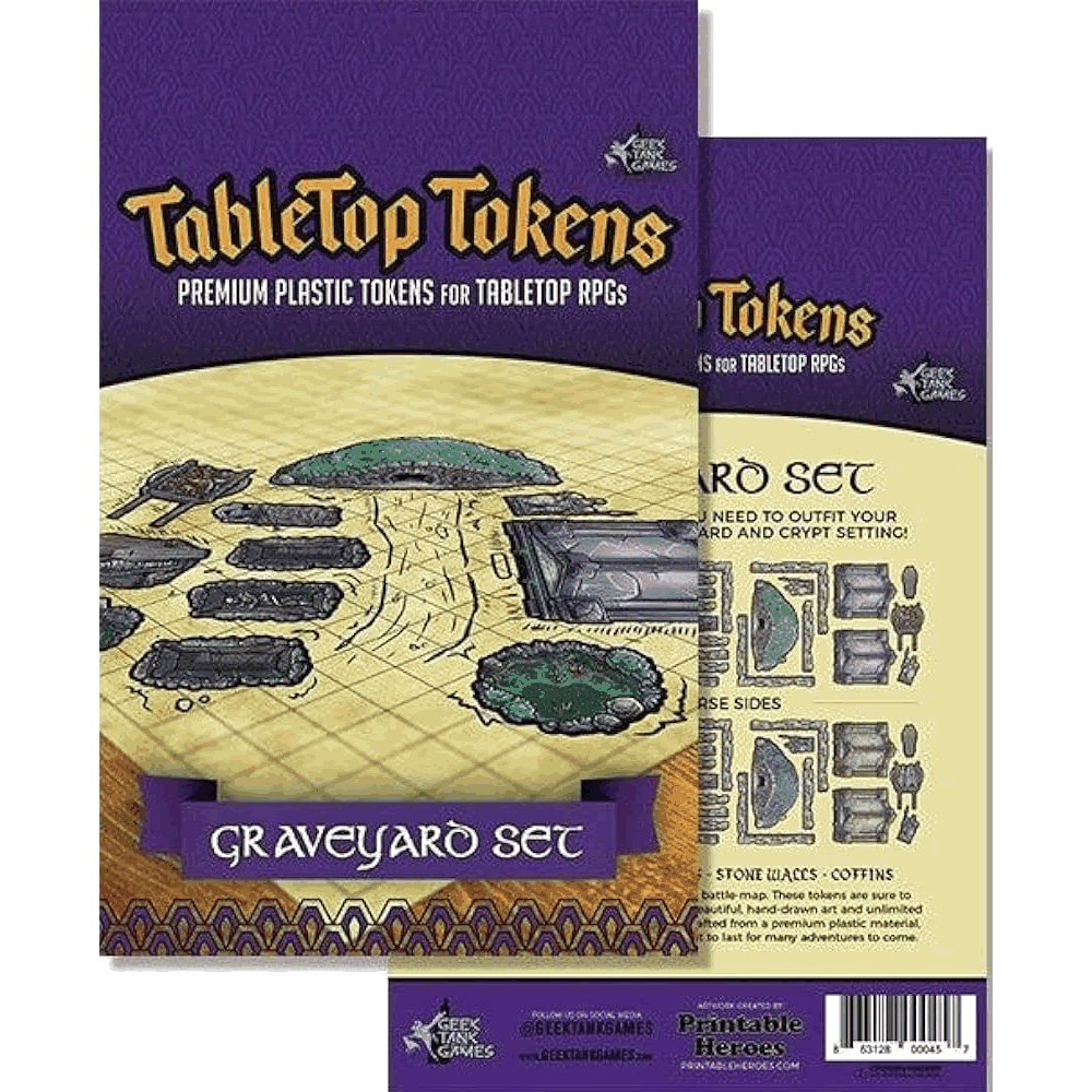 Tabletop Tokens for RPG Maps | Enterprize Comics Etc.