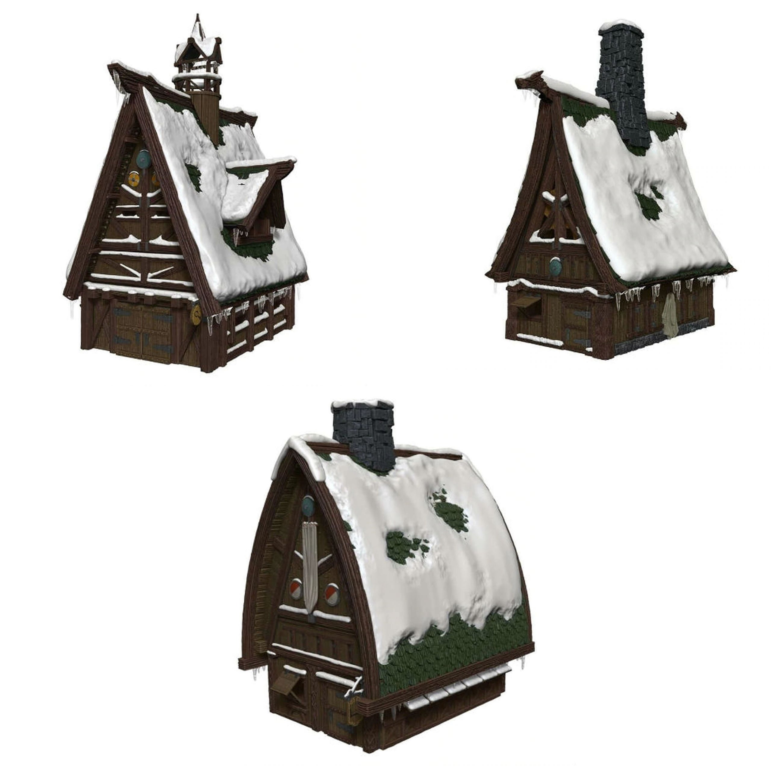D&D - Papercraft Set Icewind Dale Ten Towns 96023 | Enterprize Comics Etc.